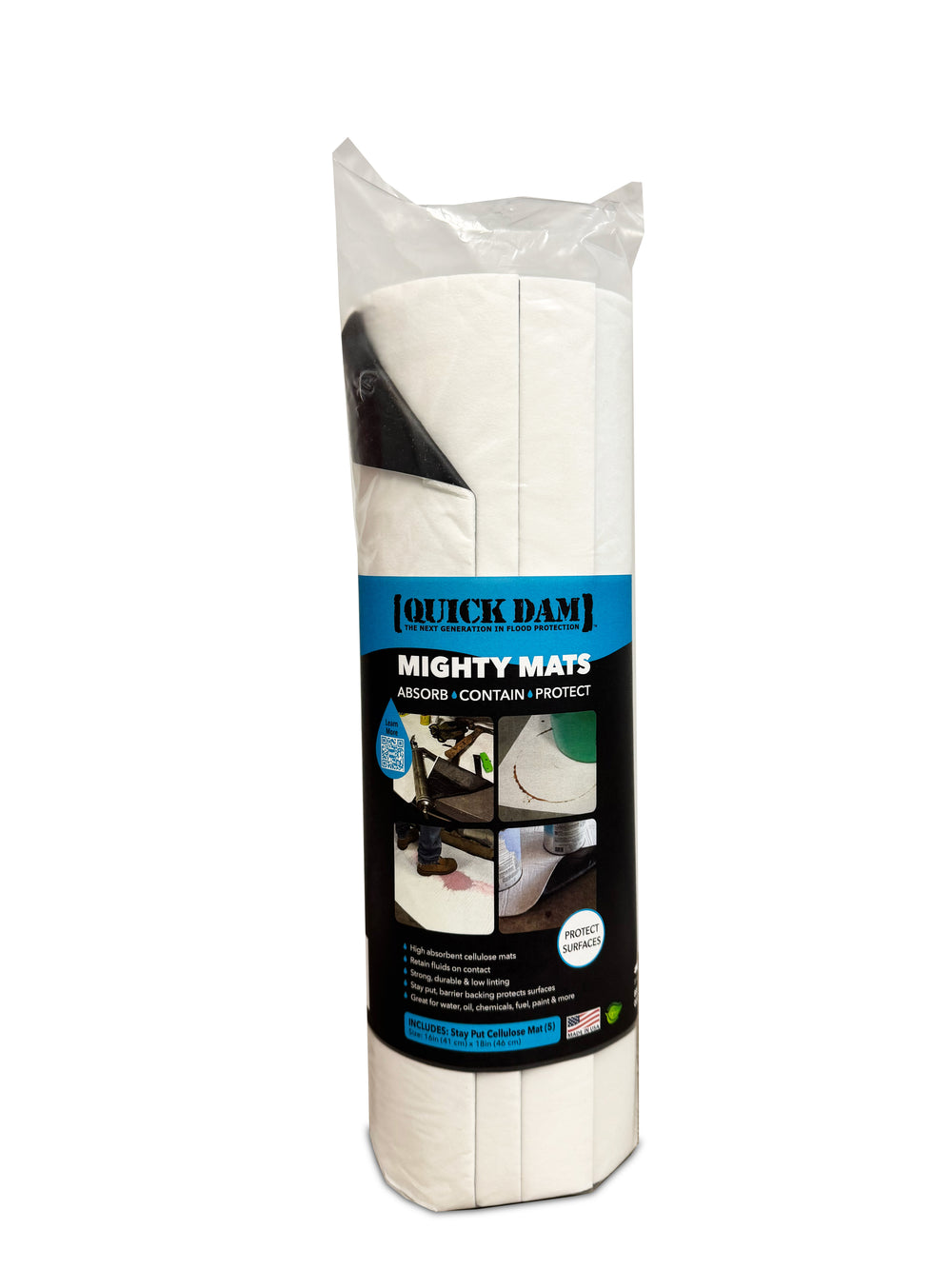 Cellulose Mighty Mats - Heavy Duty Absorbent Solutions – Quick Dams