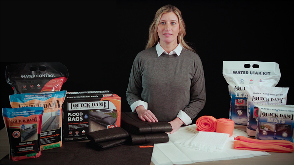 Quick Dam Flood Barriers: Water-Activated Flood Defense – Quick Dams