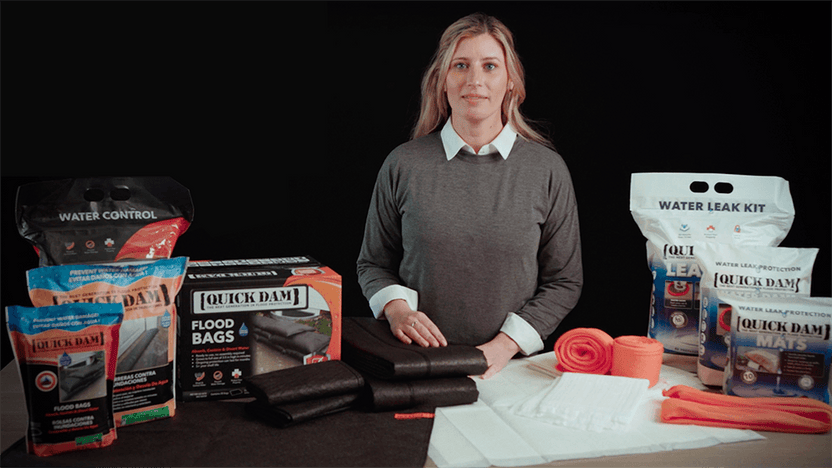Quick Dam Flood Barriers: Water-Activated Flood Defense – Quick Dams